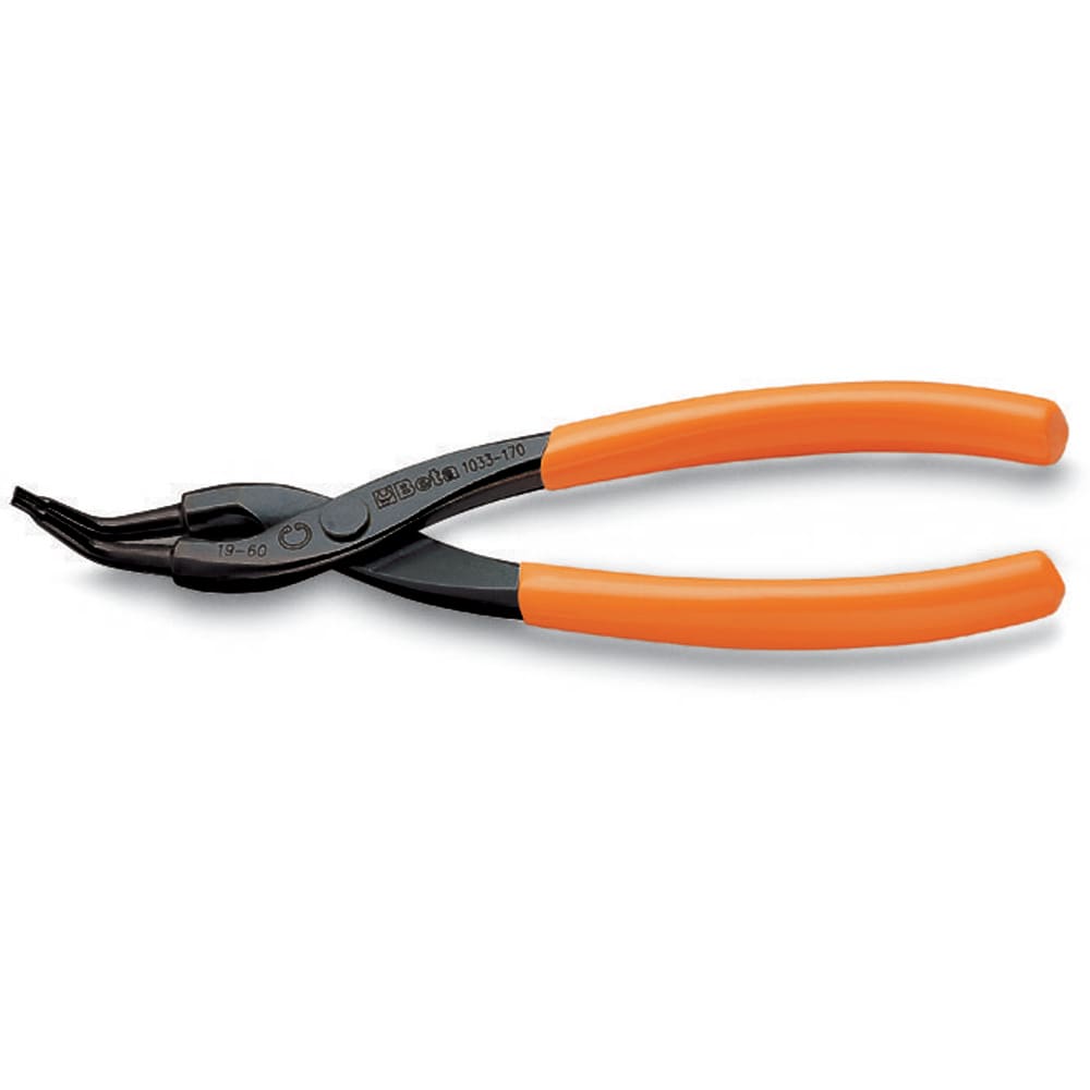 Pinza SEEGER INTERNI 19/60mm con Punte Piegate 45° (180mm) – Evolution ...