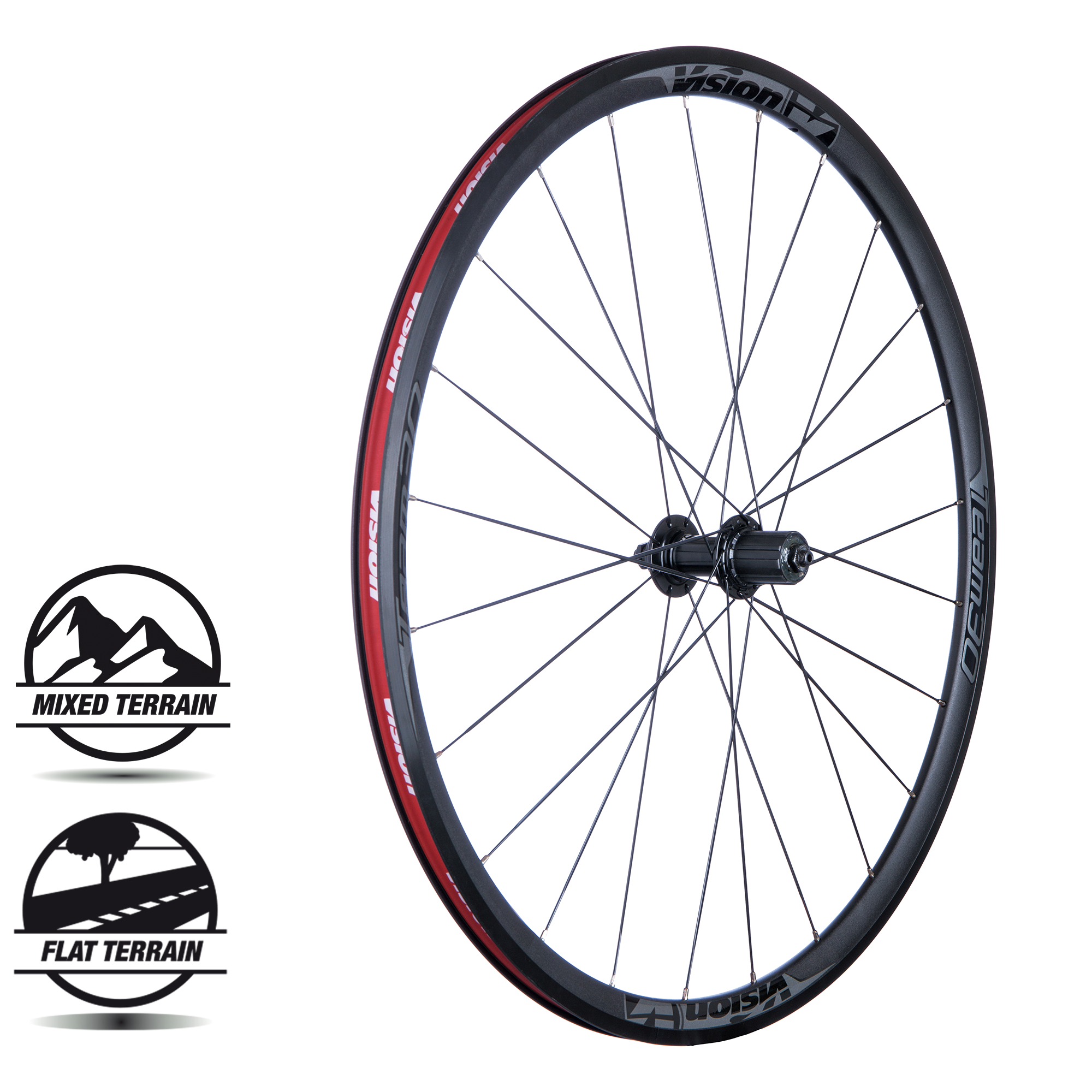 Ruote Vision Team 30 Rim Brake – Evolution Bikes IT